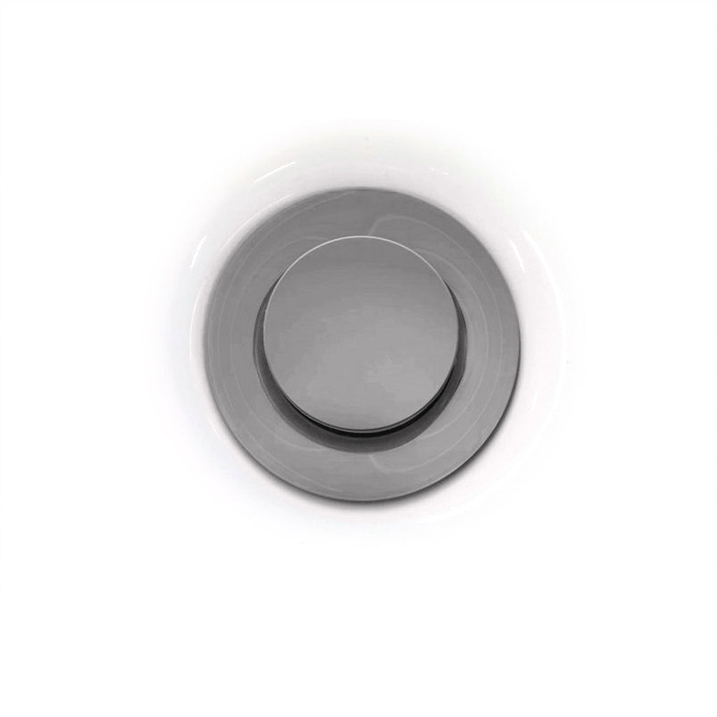 Push Sink Drain with Overflow Assembly with 35.5MM Cap – Household Plumbing